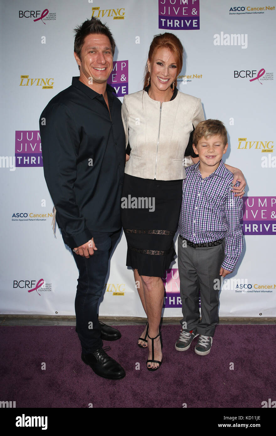 Westwood. California USA. 8th Oct 2017. Carl Ferro, Angie Everhart ...