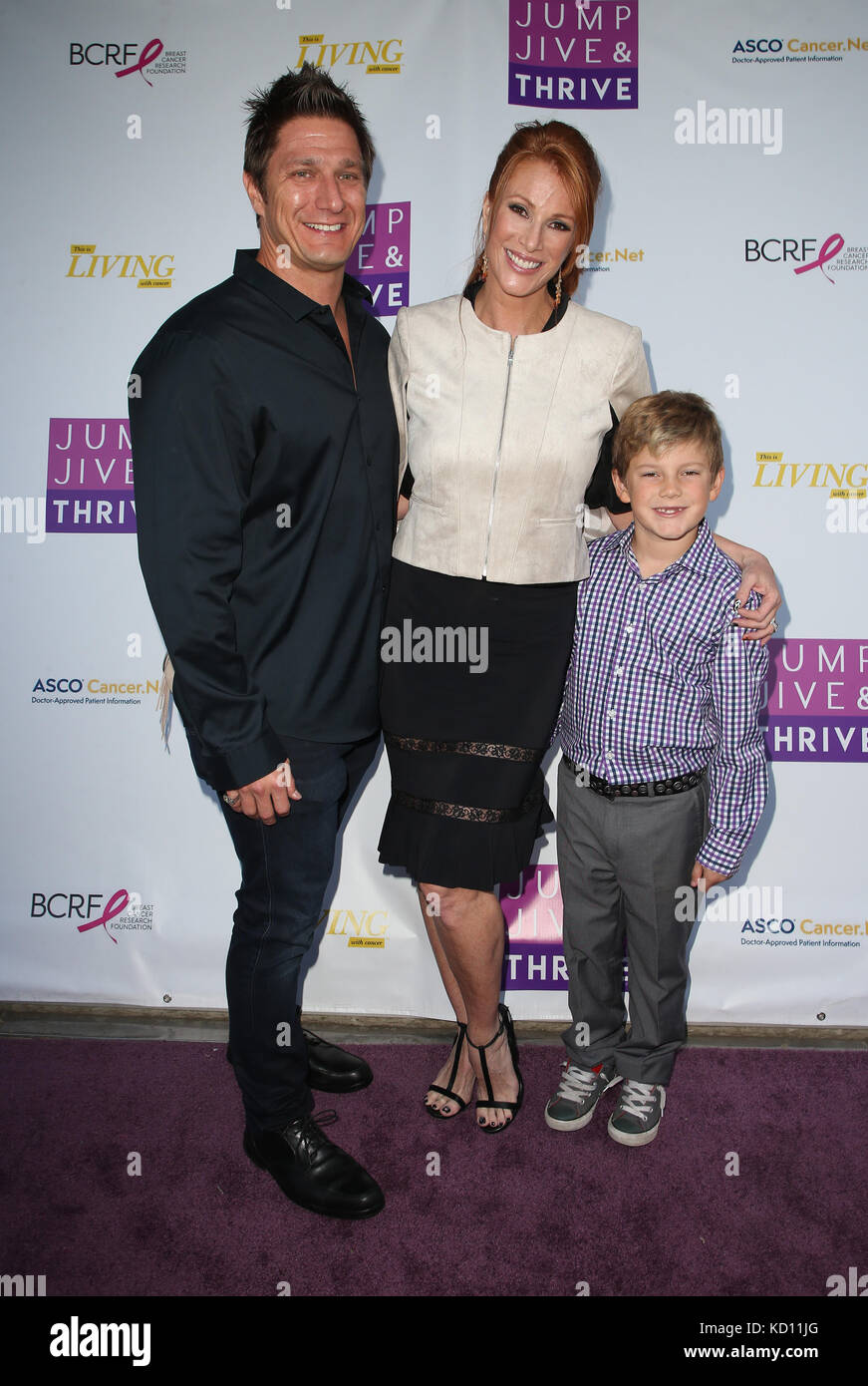 Westwood. California USA. 8th Oct 2017. Carl Ferro, Angie Everhart ...