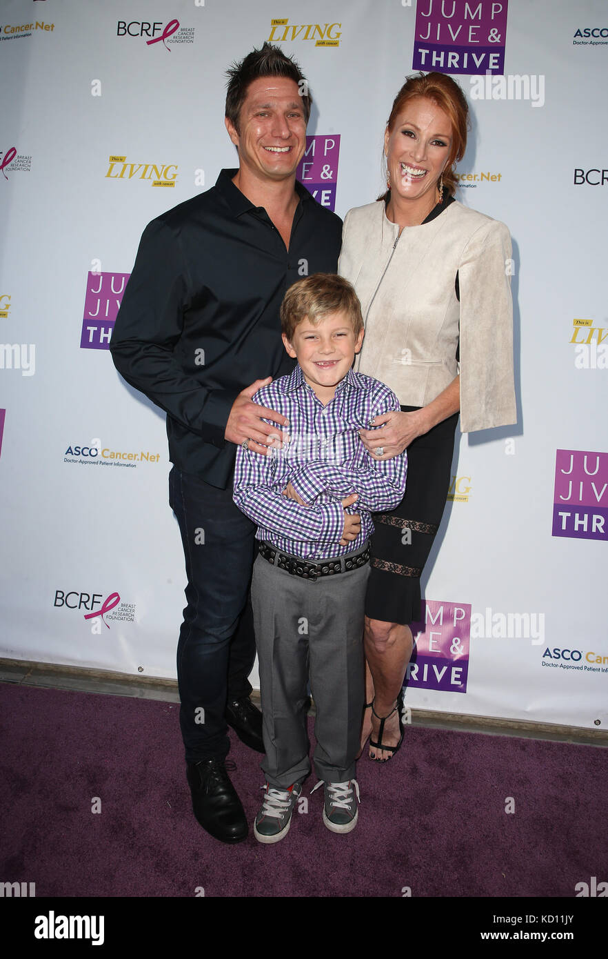 Westwood. California USA. 8th Oct 2017. Carl Ferro, Angie Everhart ...