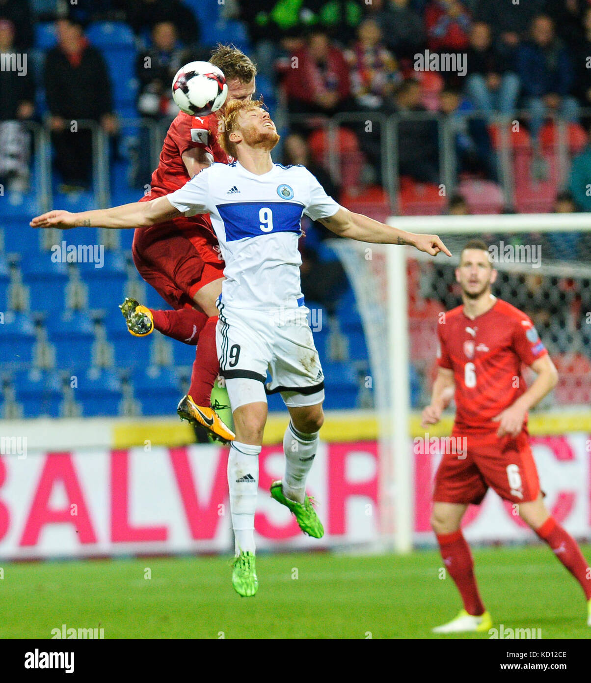Pilsen, Czech Republic. 08th Oct, 2017. From left Czech TOMAS KALAS ...