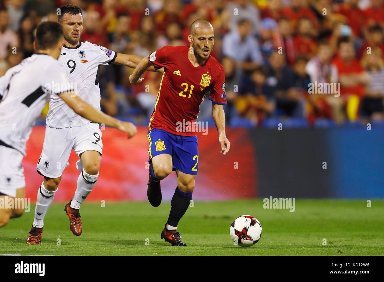 Alicante, Spain. 6th Oct, 2017. Estadio Jose Rico Perez in Alicante ...