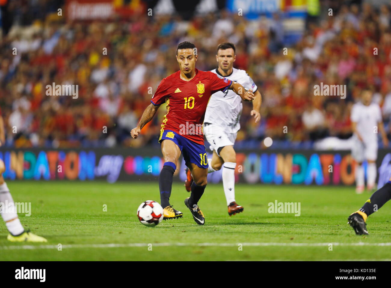 Alicante, Spain. 6th Oct, 2017. Estadio Jose Rico Perez in Alicante ...