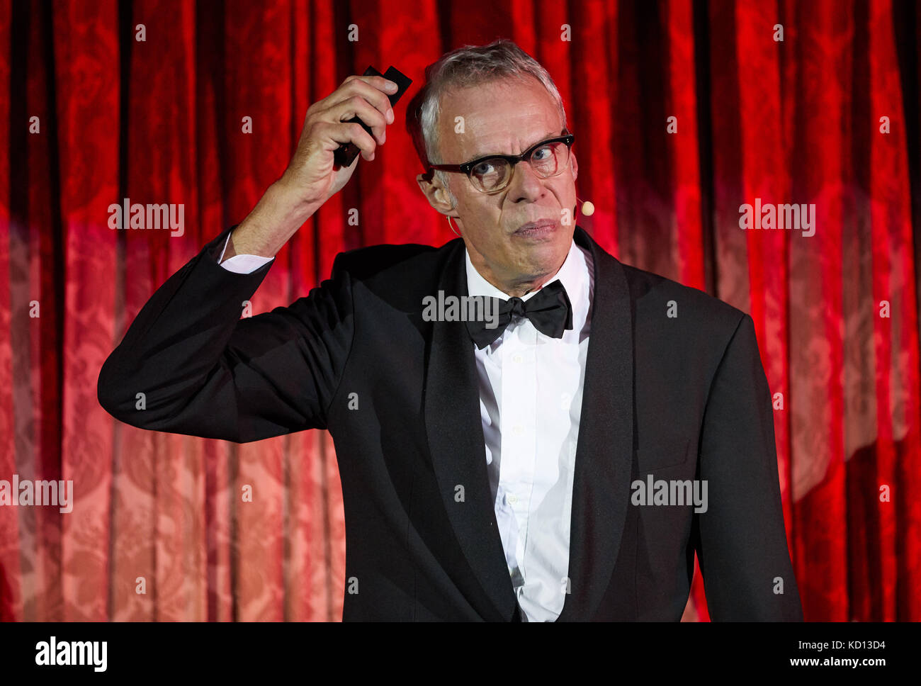 Hamburg, Germany. 08th Oct, 2017. Kabarett artist Dirk Bielefeldt, aka ...