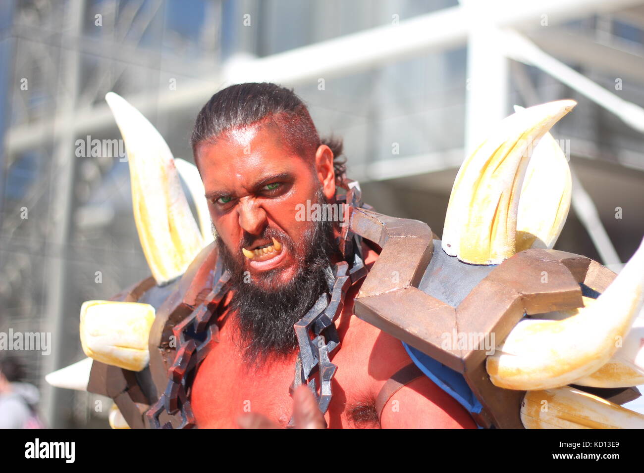 Rome, Italy. 8th October, 2017. The Romics cosplay festival in Rome ...