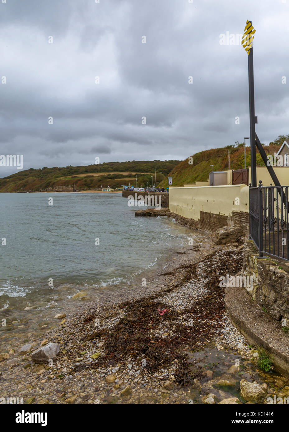 A view of Benllech from the Traeth Bychan to Benllech coastal path on ...