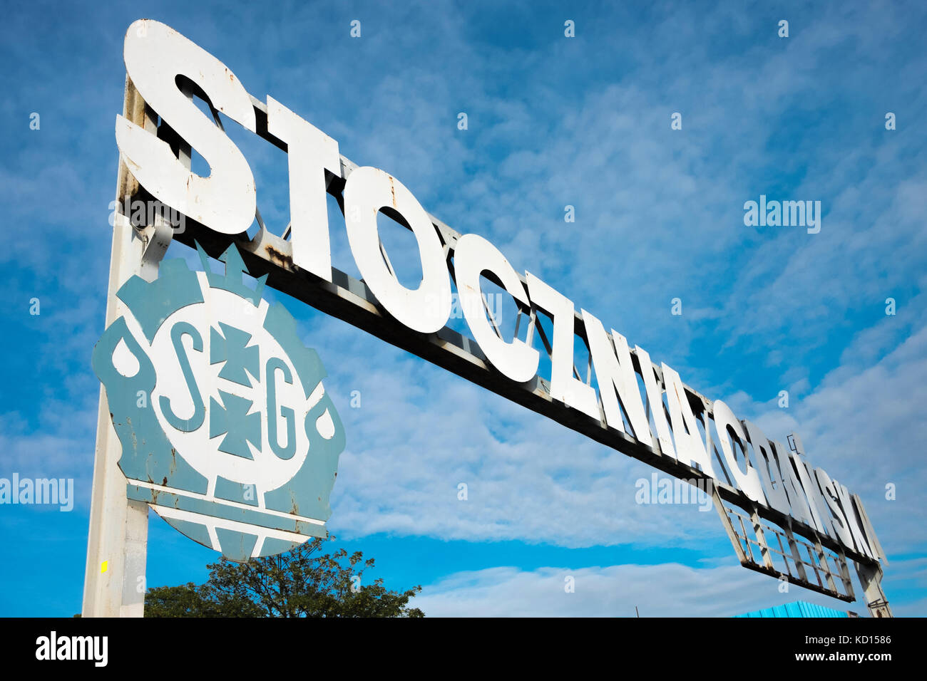Gdansk shipyard main gate hi-res stock photography and images - Alamy