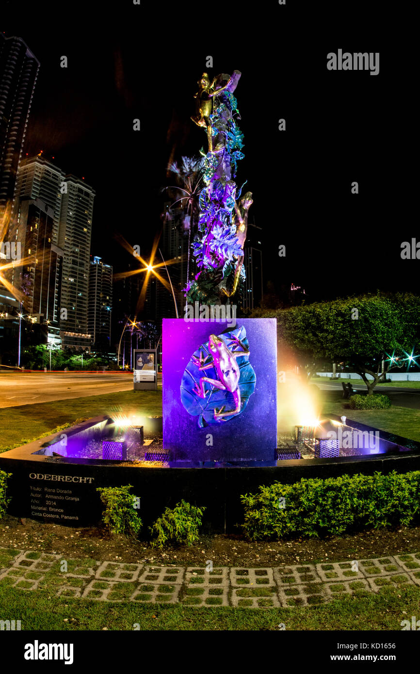 art cinta costera panama Stock Photo - Alamy