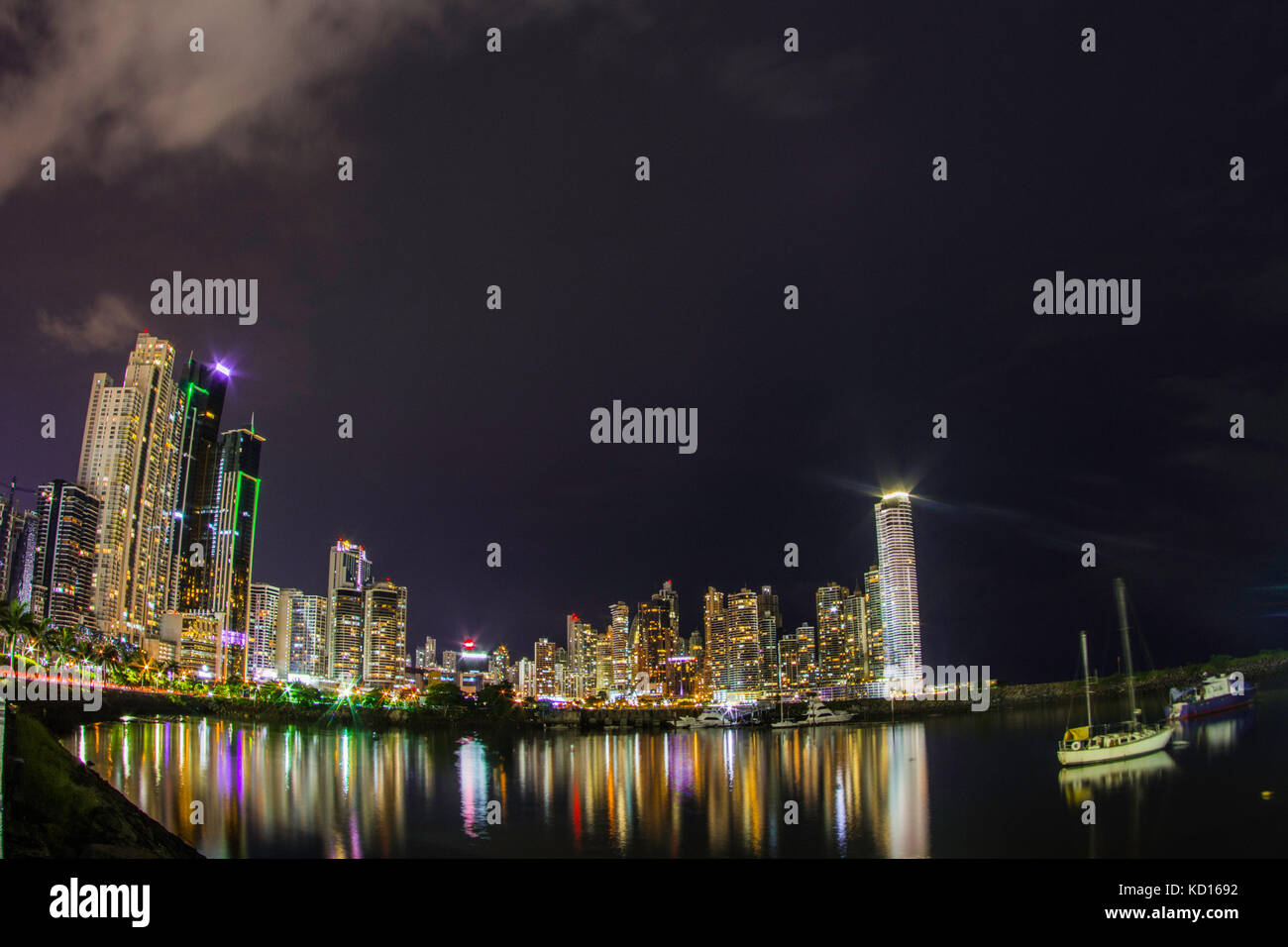 Urban skyline panama hi-res stock photography and images - Alamy