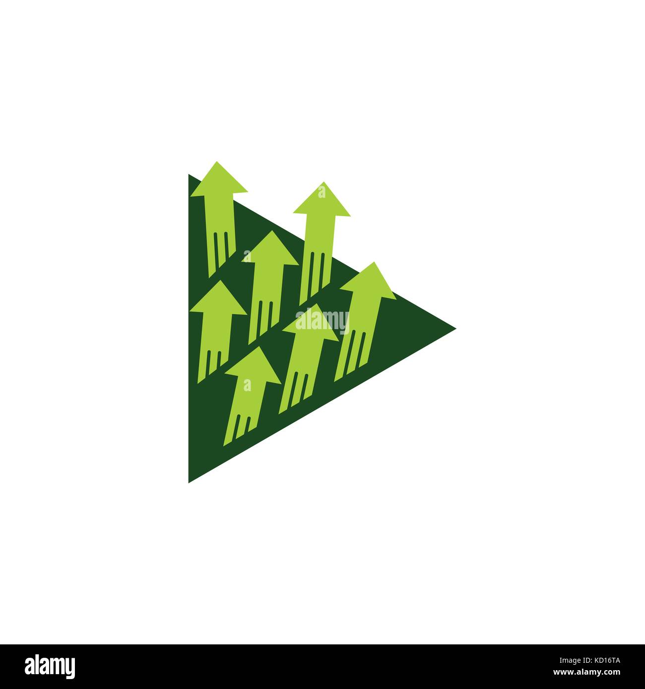 Minimal abstract geometry arrows Cut Out Stock Images & Pictures - Alamy