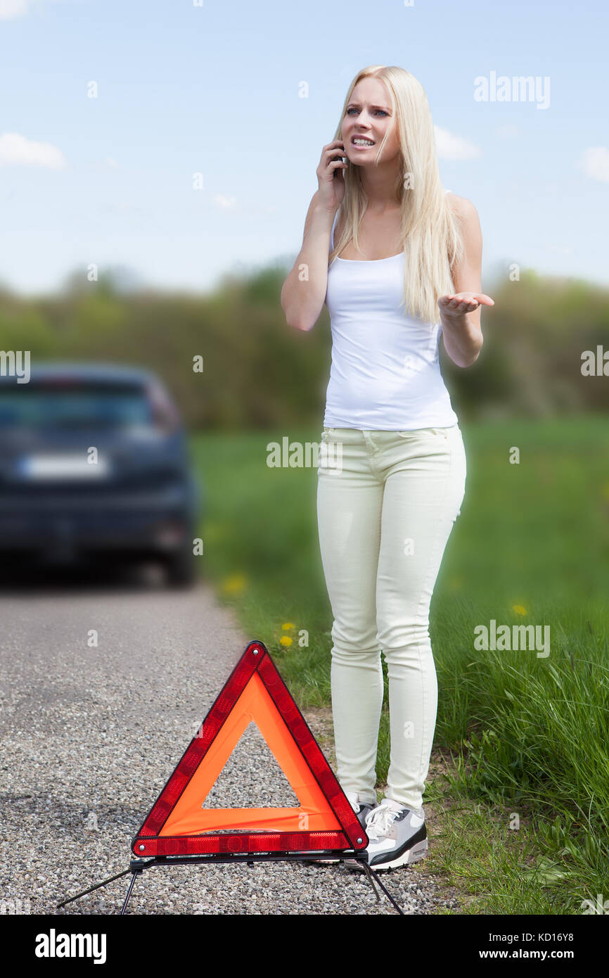 Person calling for help hi-res stock photography and images - Alamy