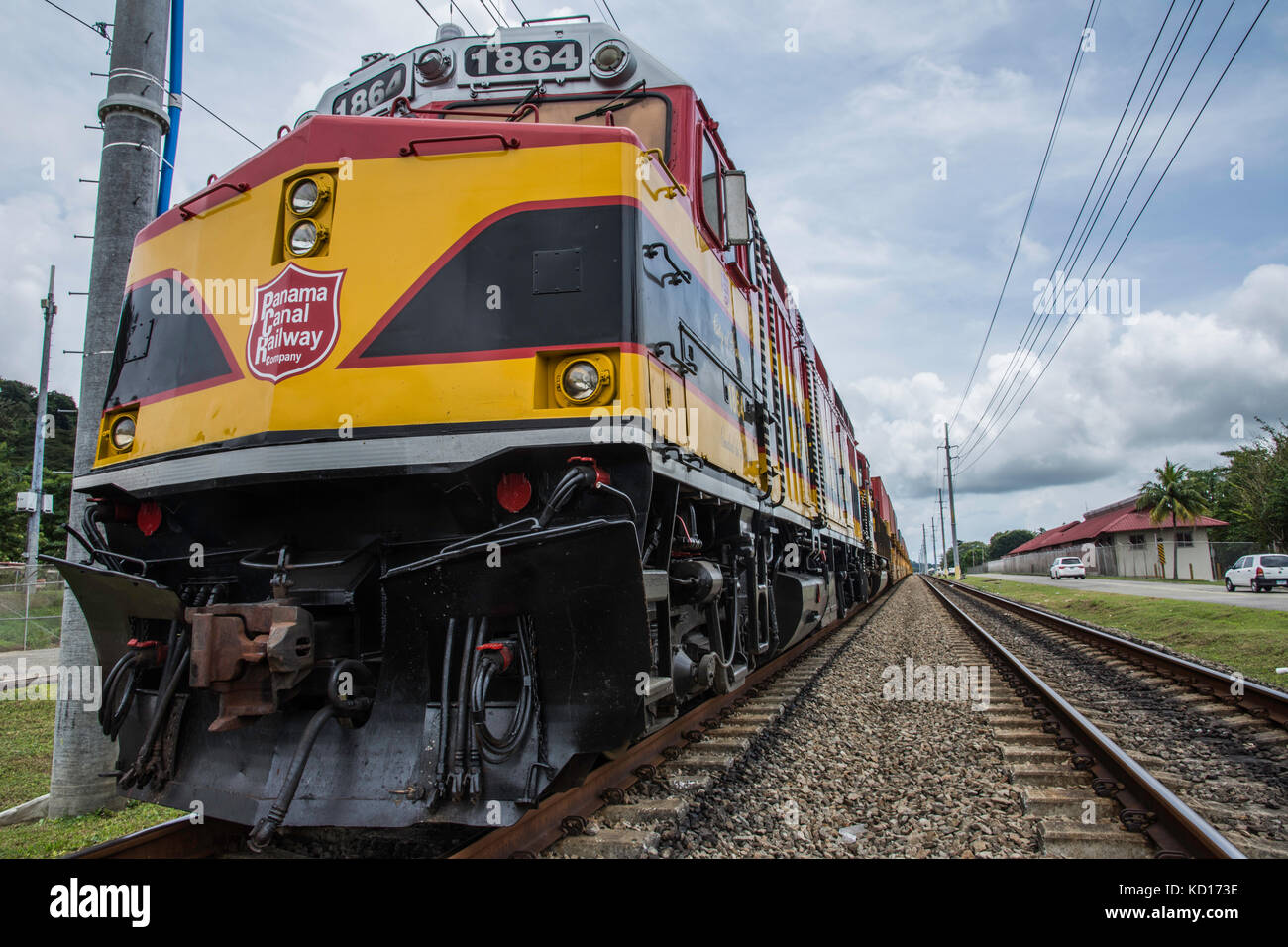 Historic train panama canal hi-res stock photography and images - Alamy
