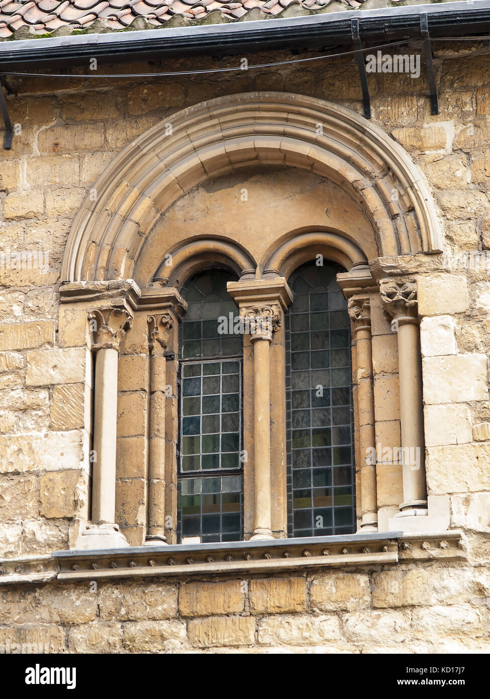 Norman House Window Detail - Medieval Town House, Steep Hill, Lincoln ...