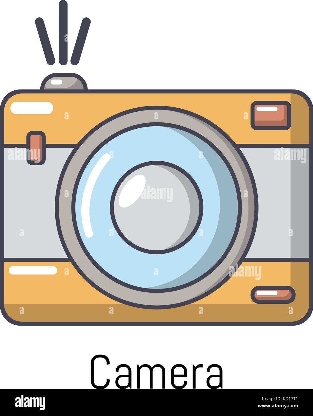 Camera icon, cartoon style Stock Vector Image & Art - Alamy