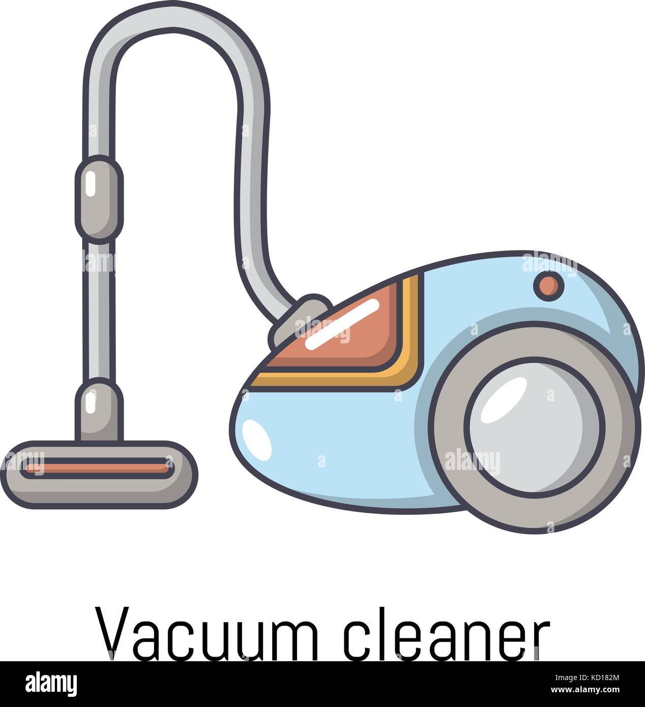 Vacuum cleaner icon, cartoon style Stock Vector Image & Art - Alamy