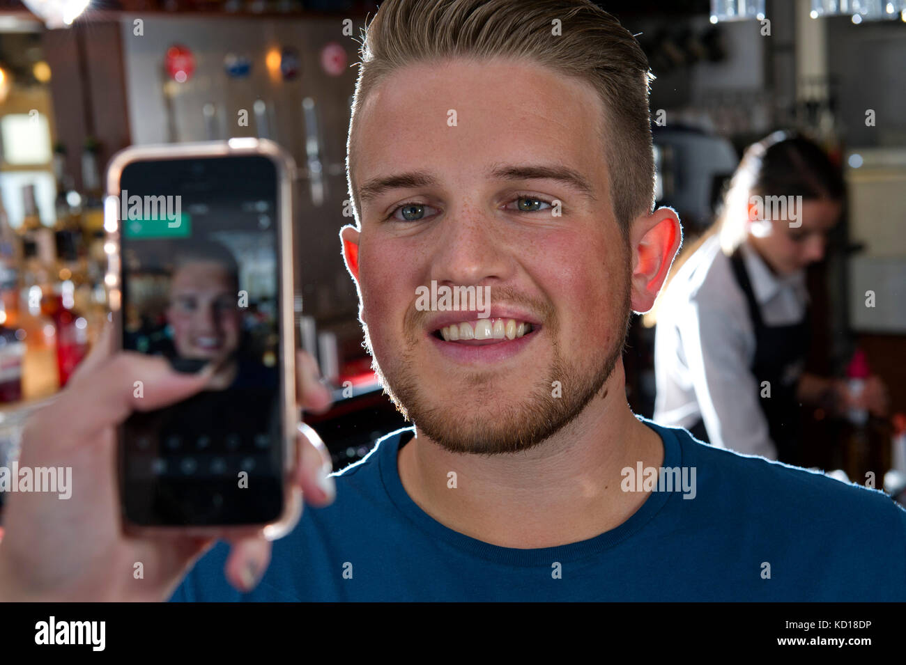 Ben Phillips, prankster, youtuber, social media celebrity Stock Photo ...