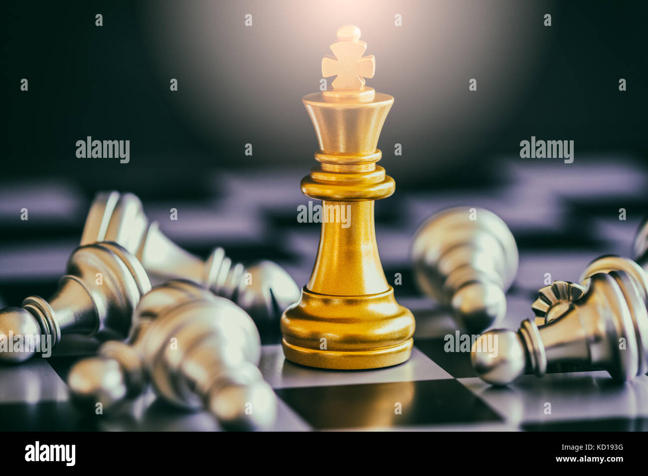 Strategy chess battle Intelligence challenge game on chessboard ...