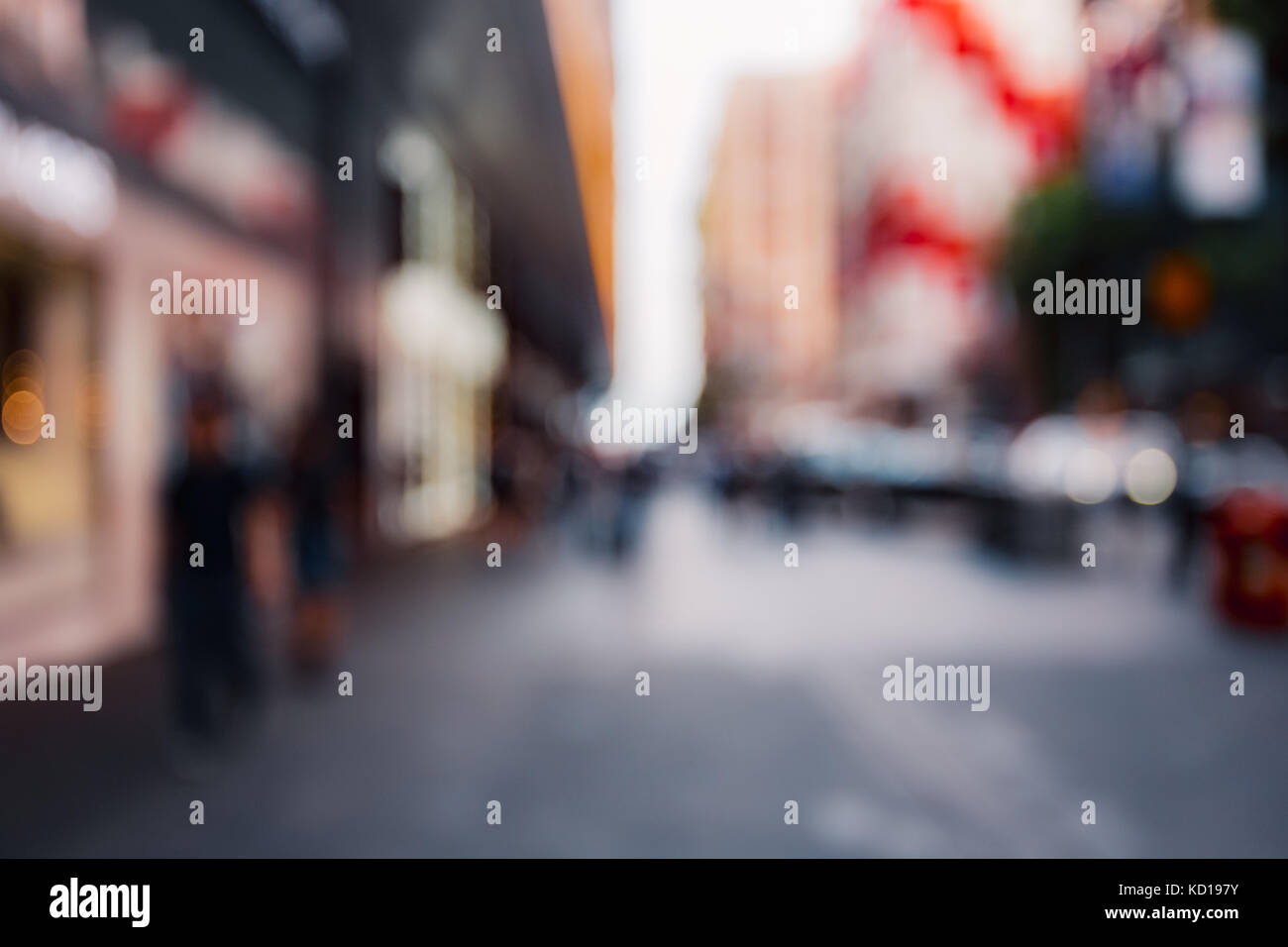 Abstract background of people walk on the street Stock Photo - Alamy