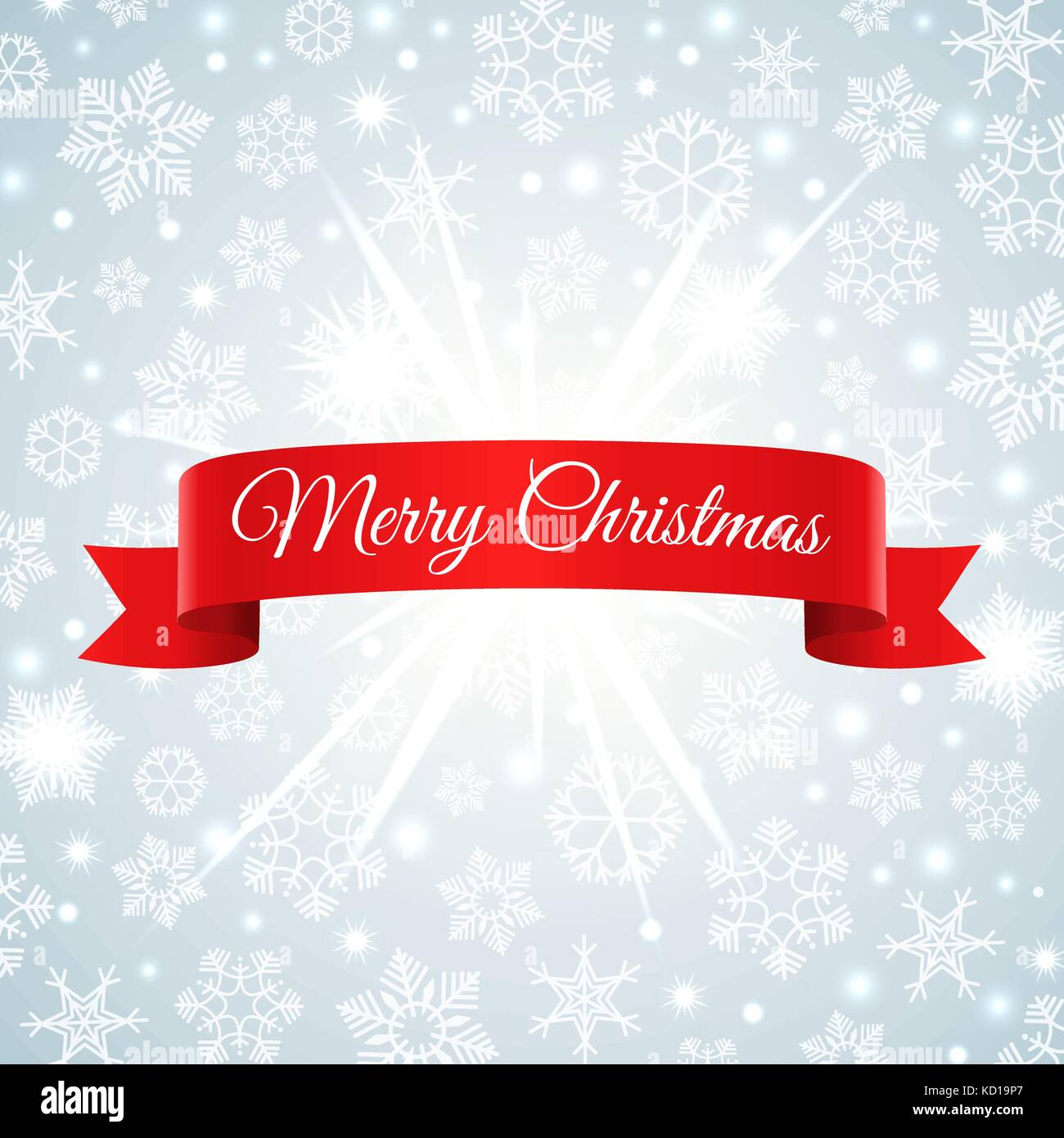 Typography christmas card merry Stock Vector Images - Alamy