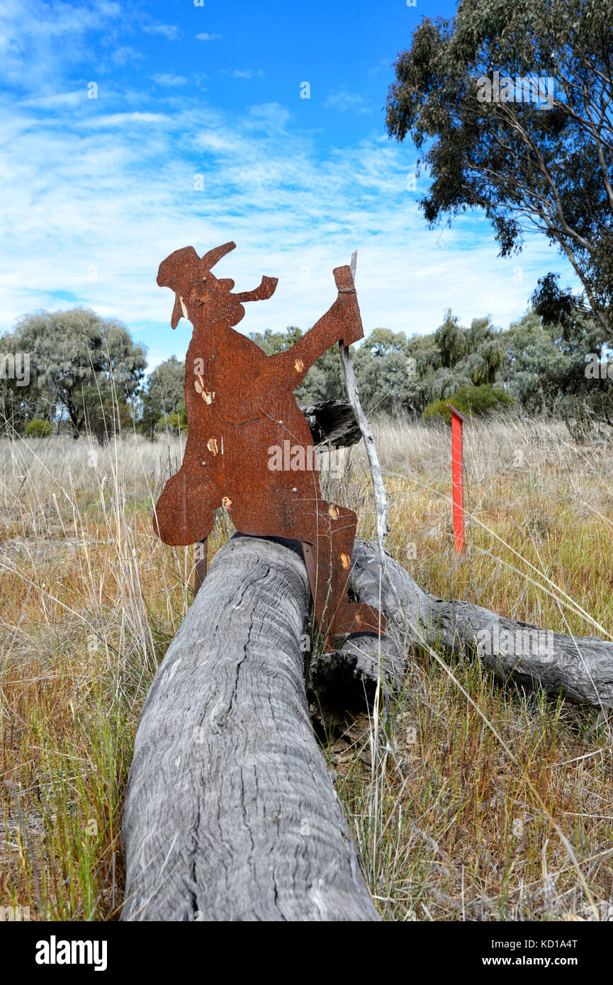 Swaggy Fred looking for work is a sculpture made by Myra Jenkyn and ...
