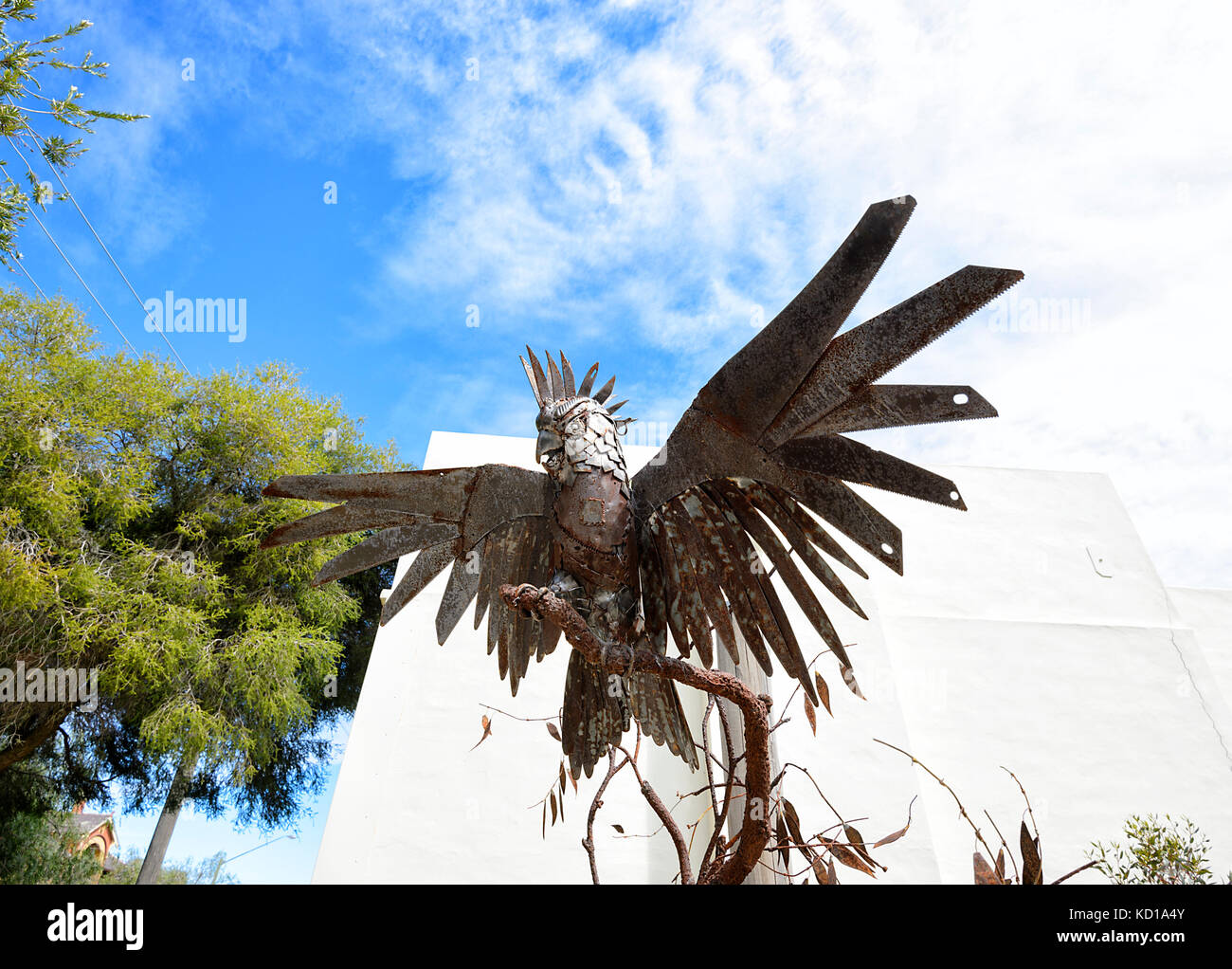 Rusty Cockatoo is a sculpture made by Sean Meany for the Spirit of the ...