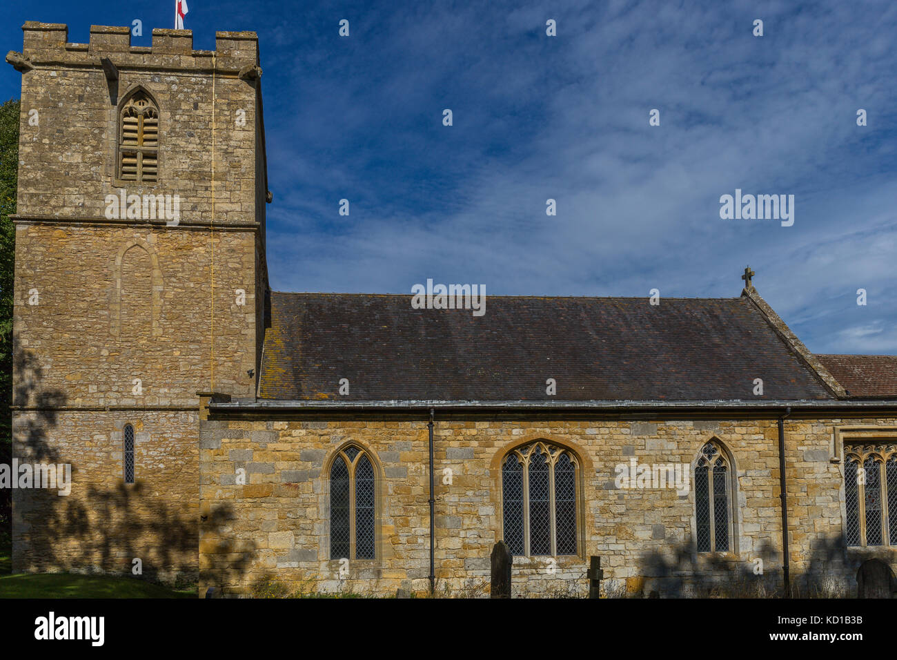 St Mary the Vurgin Church, Elmley Castle, Worcestershire Stock Photo ...