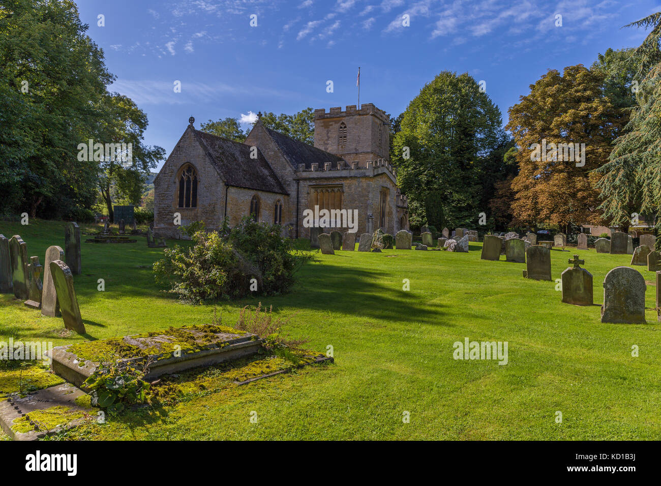 St Mary the Vurgin Church, Elmley Castle, Worcestershire Stock Photo ...