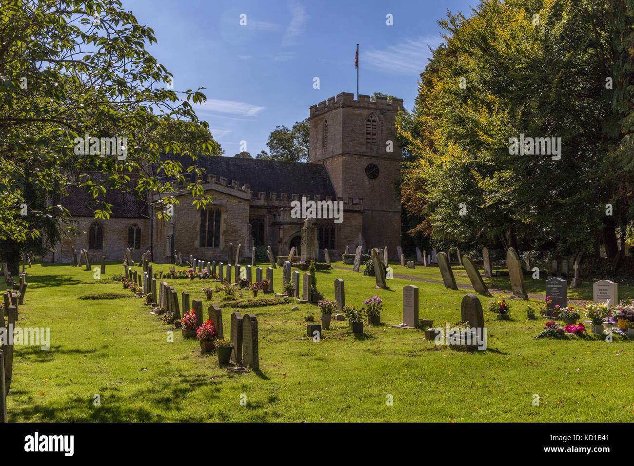 St Mary the Vurgin Church, Elmley Castle, Worcestershire Stock Photo ...