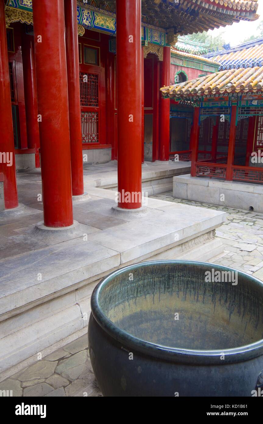 Courtyard in the Forbidden City, Beijing, China Stock Photo - Alamy