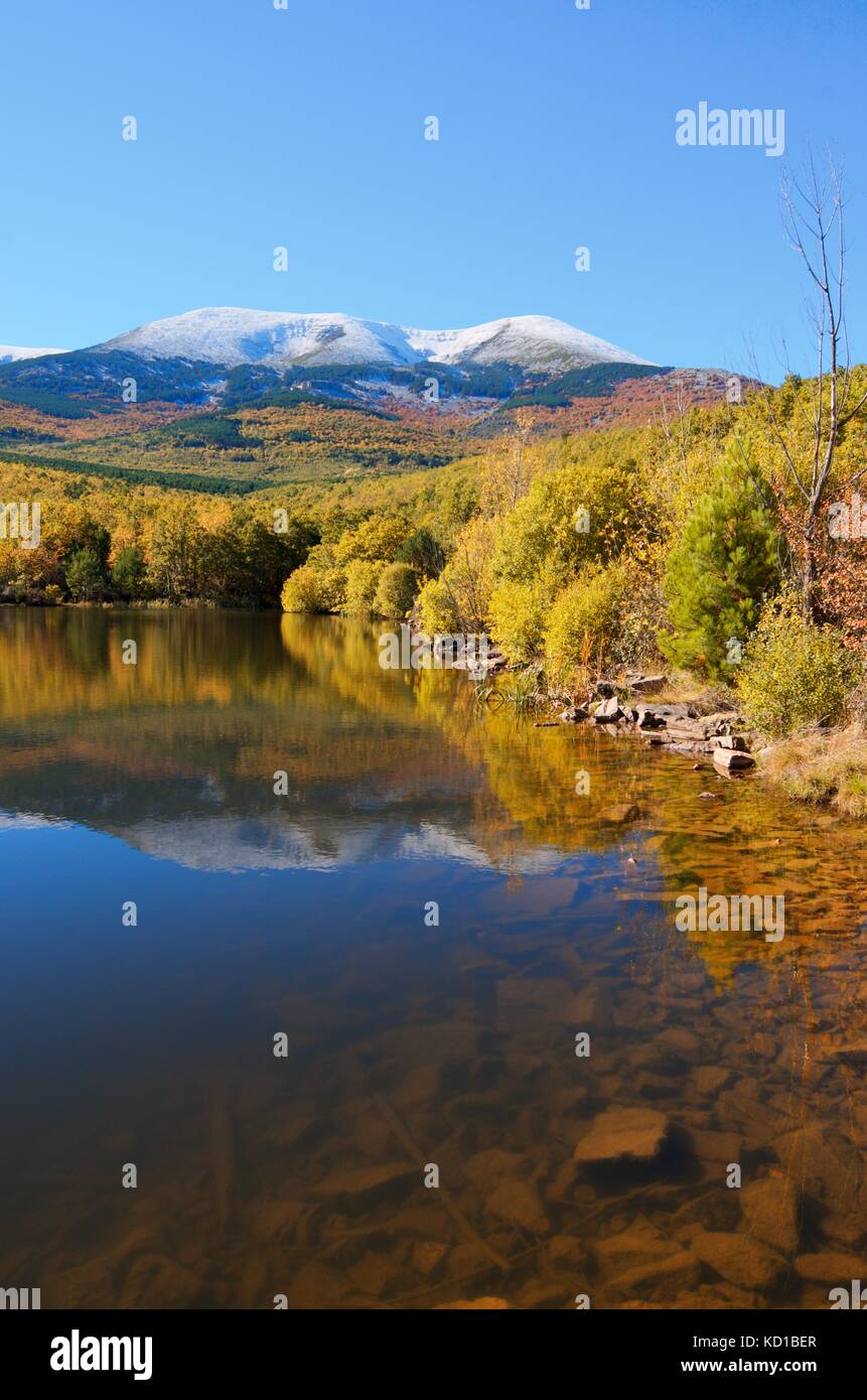 Moncayo peak. With an altitude of 2314 meters is the highest peak in ...