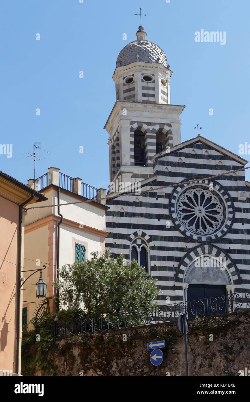Church in Levanto Stock Photo - Alamy