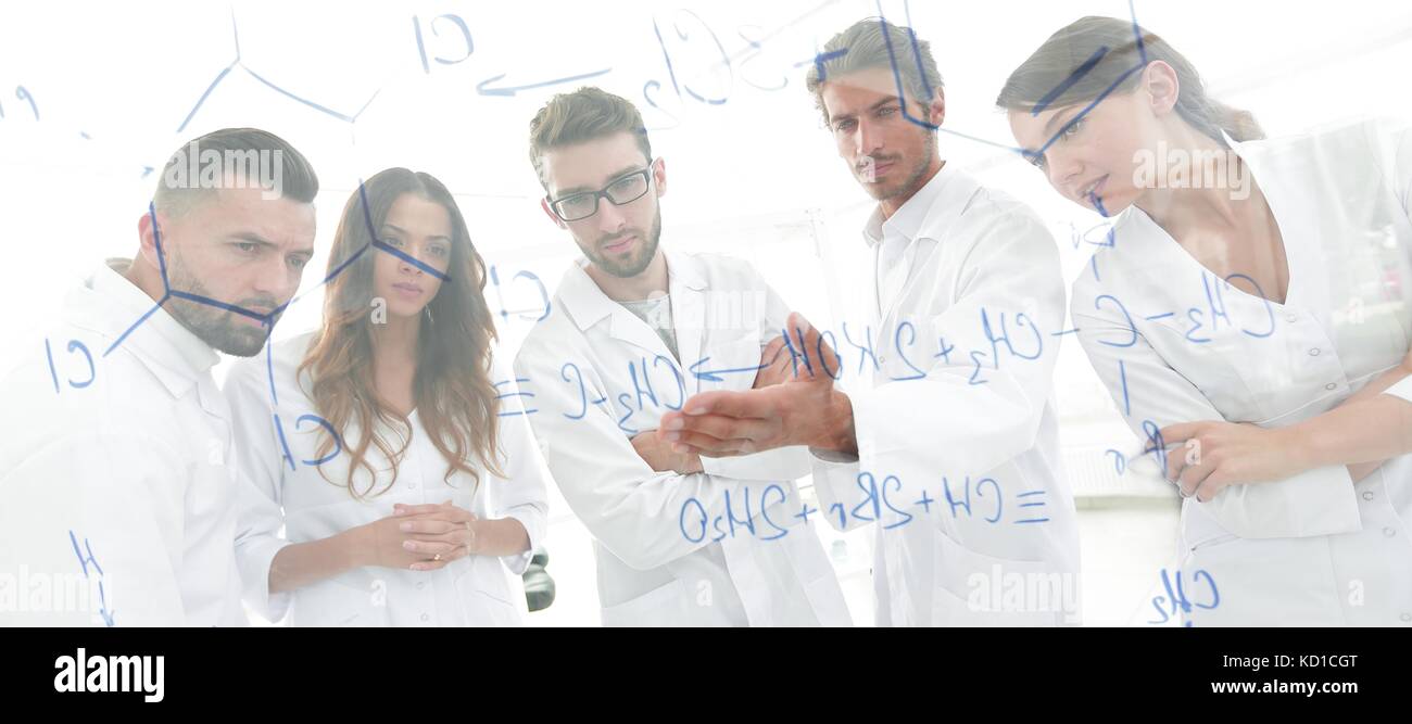 group of laboratory employees Stock Photo - Alamy