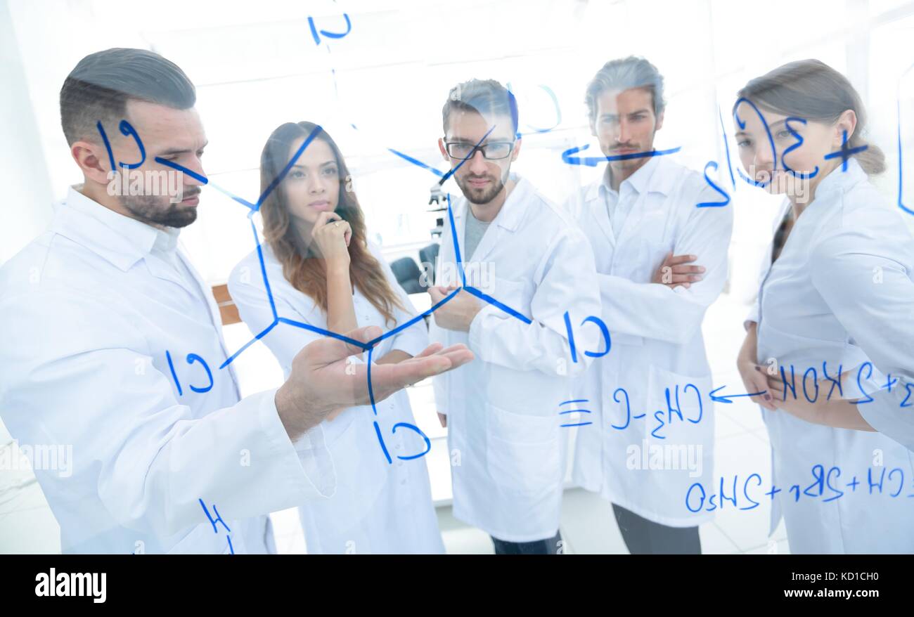 group of laboratory employees Stock Photo - Alamy