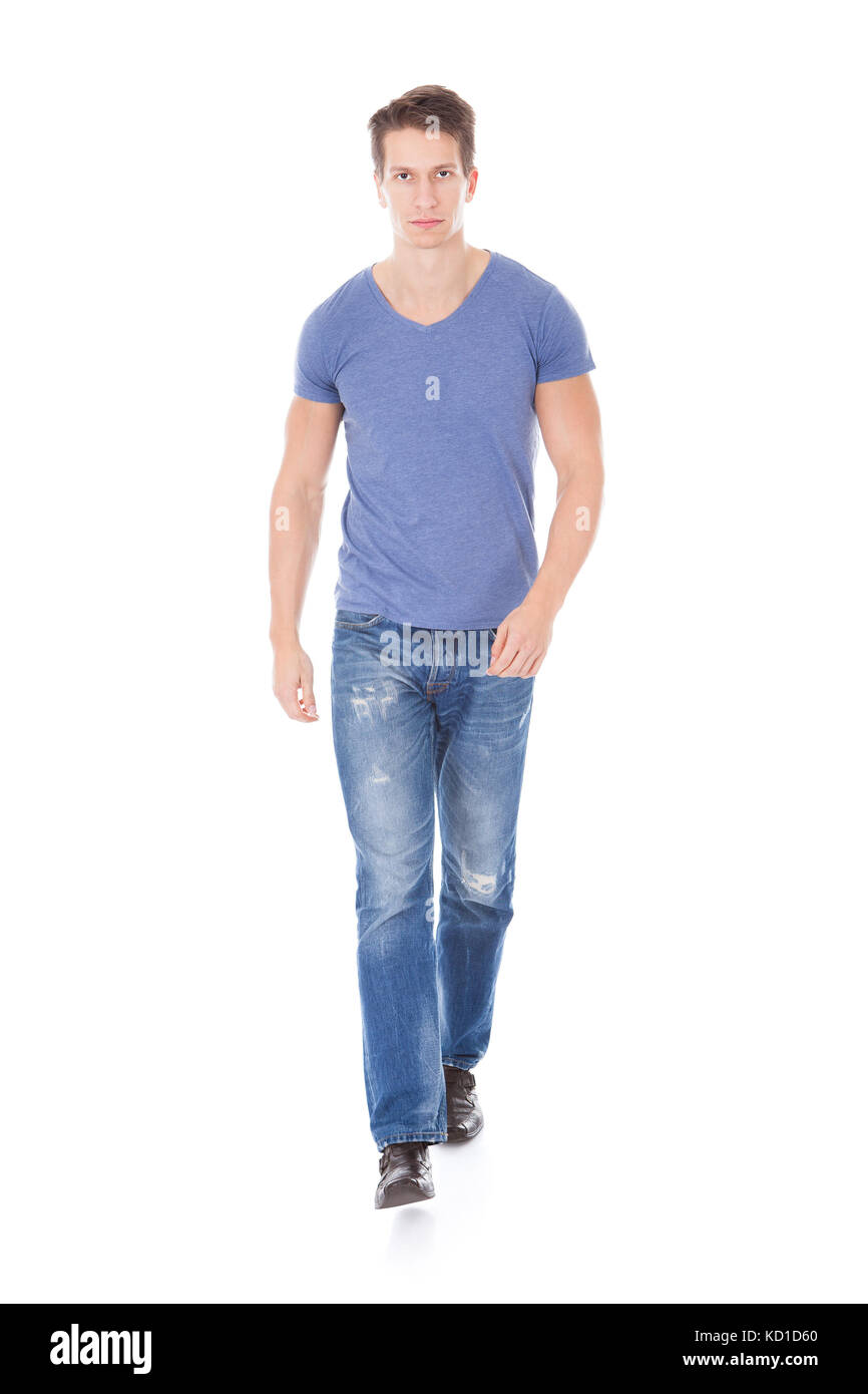 Person Walking White Background No Watermark