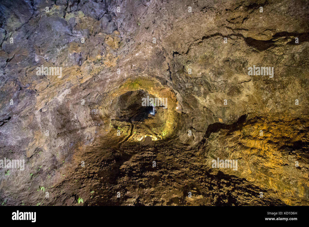 Volcanic Caves of Sao Vicente, located in Madeira island, Portugal ...