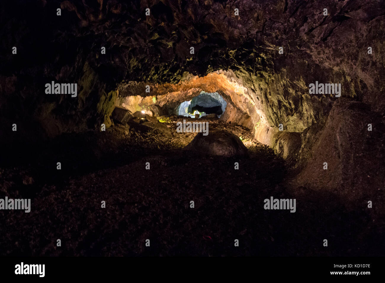 Volcanic Caves of Sao Vicente, located in Madeira island, Portugal ...