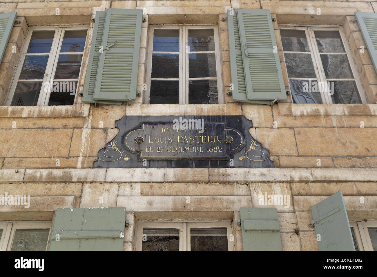 Louis Pasteur birthplace. He is born in the street of the Tanners, in ...