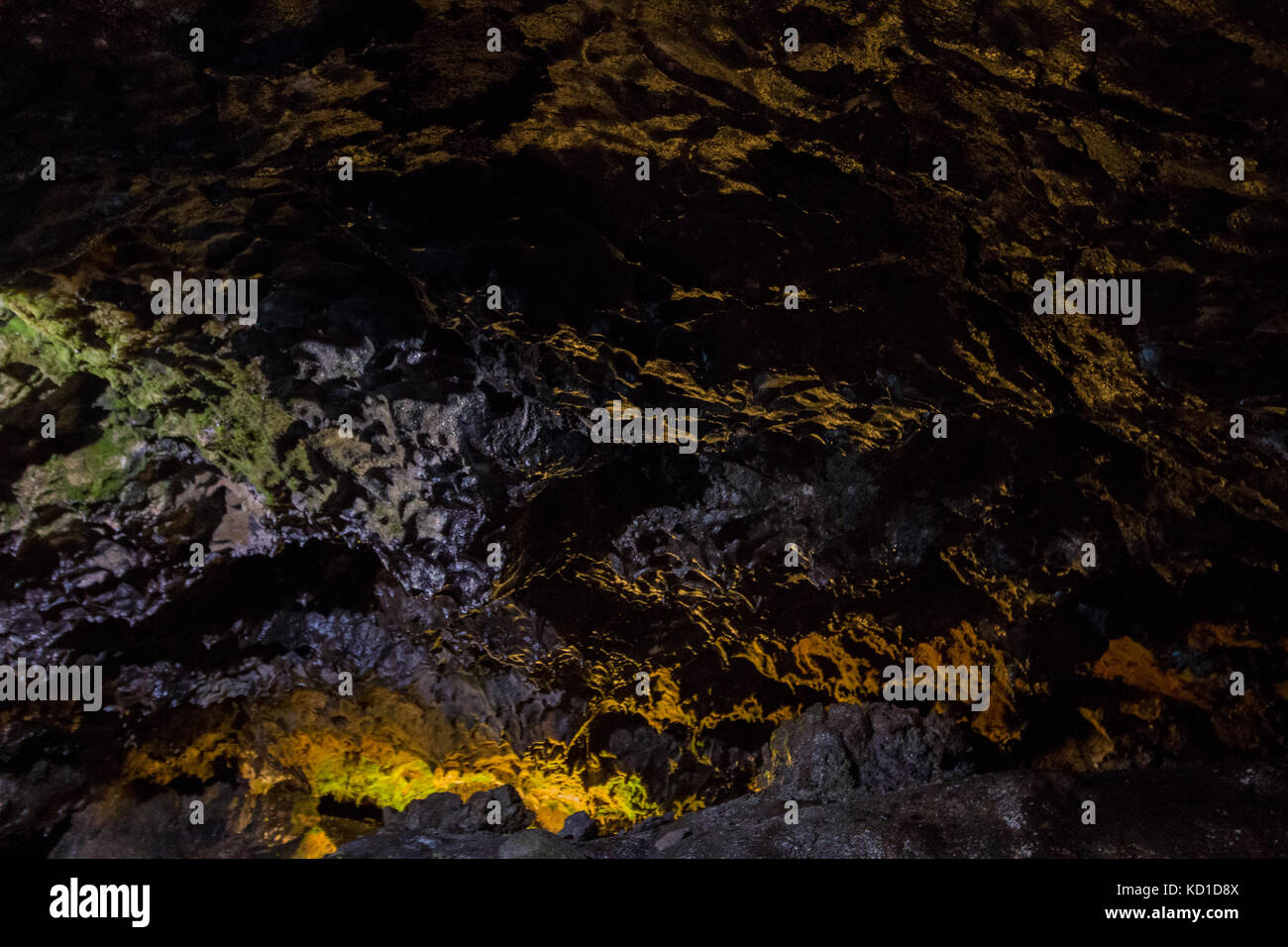 Volcanic Caves of Sao Vicente, located in Madeira island, Portugal ...