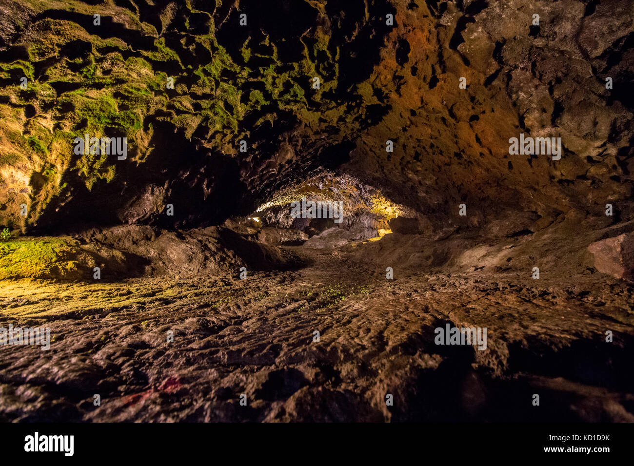 Volcanic Caves of Sao Vicente, located in Madeira island, Portugal ...