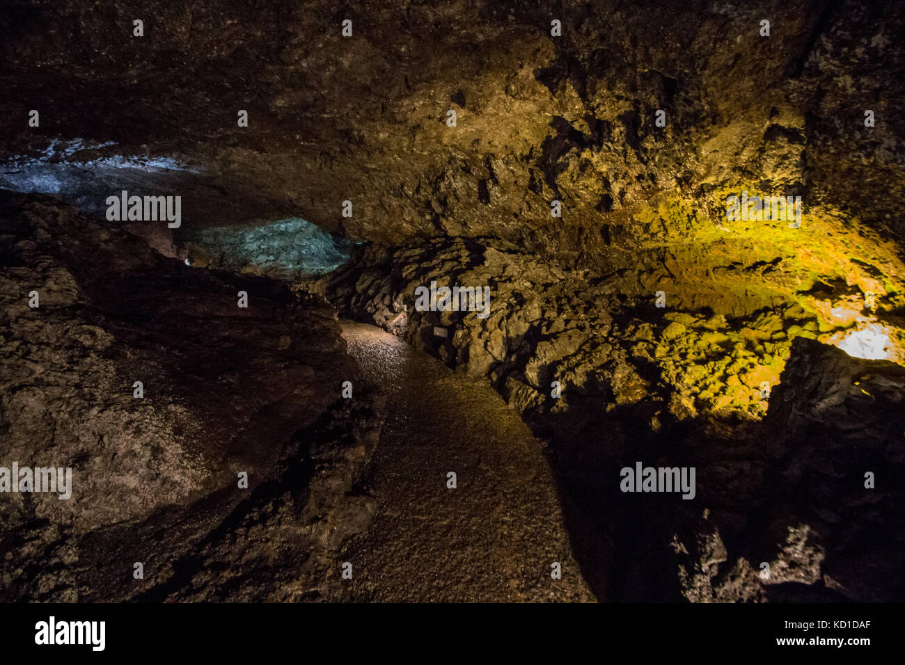 Volcanic Caves of Sao Vicente, located in Madeira island, Portugal ...