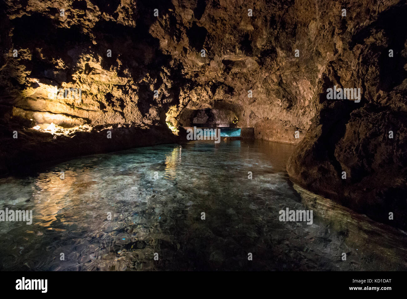 Volcanic Caves of Sao Vicente, located in Madeira island, Portugal ...
