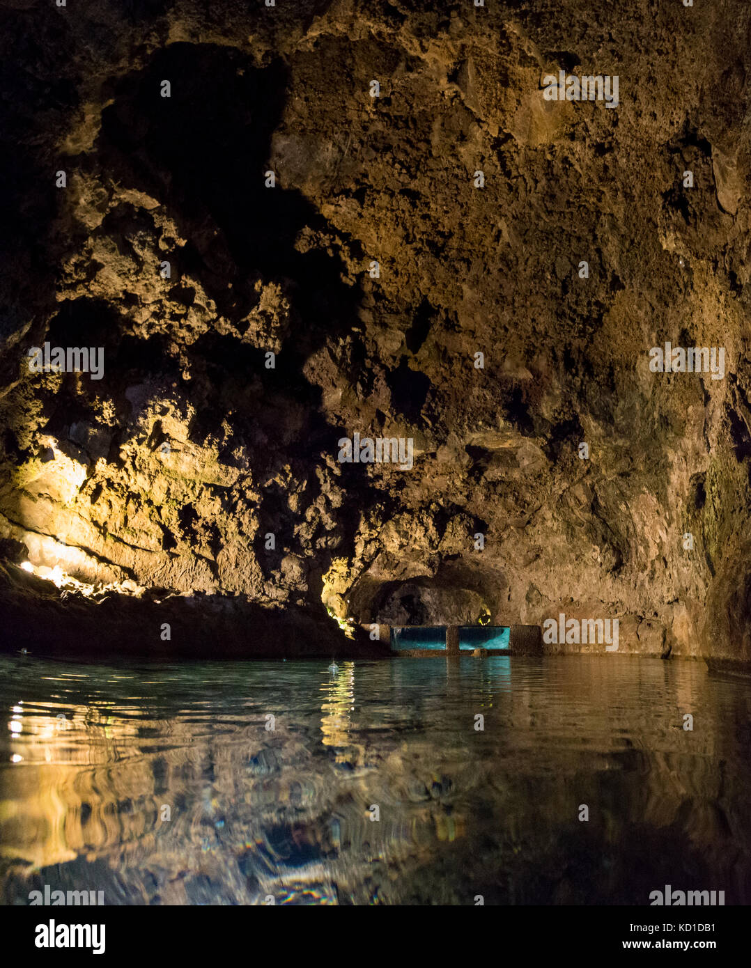 Volcanic Caves of Sao Vicente, located in Madeira island, Portugal ...