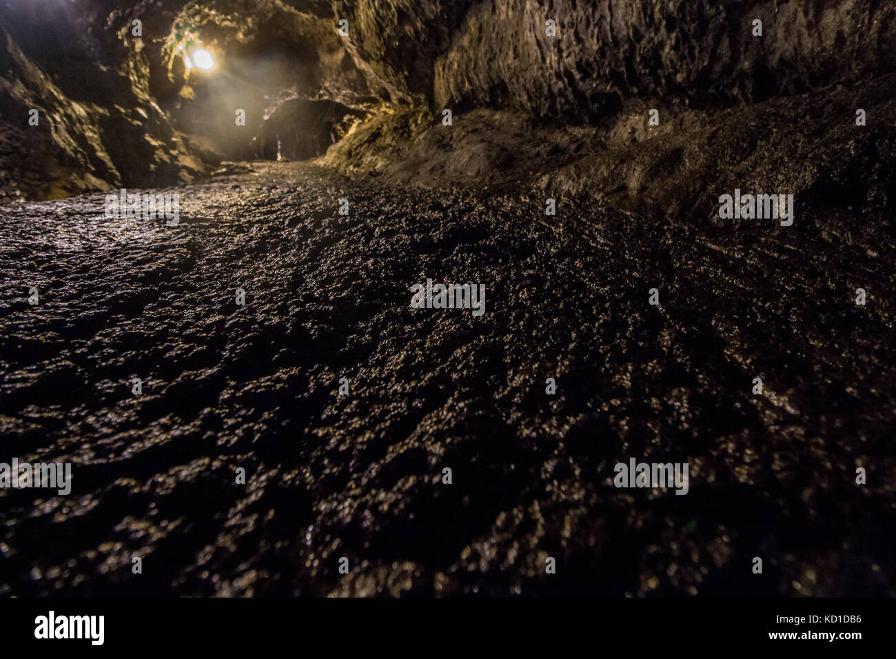 Volcanic Caves of Sao Vicente, located in Madeira island, Portugal ...