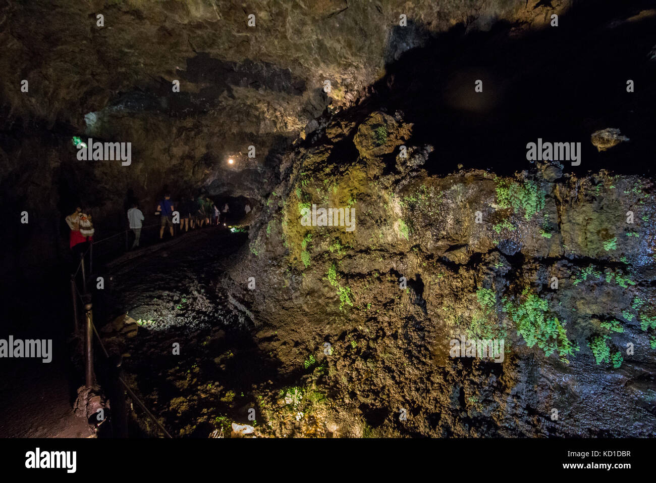 Volcanic Caves of Sao Vicente, located in Madeira island, Portugal ...