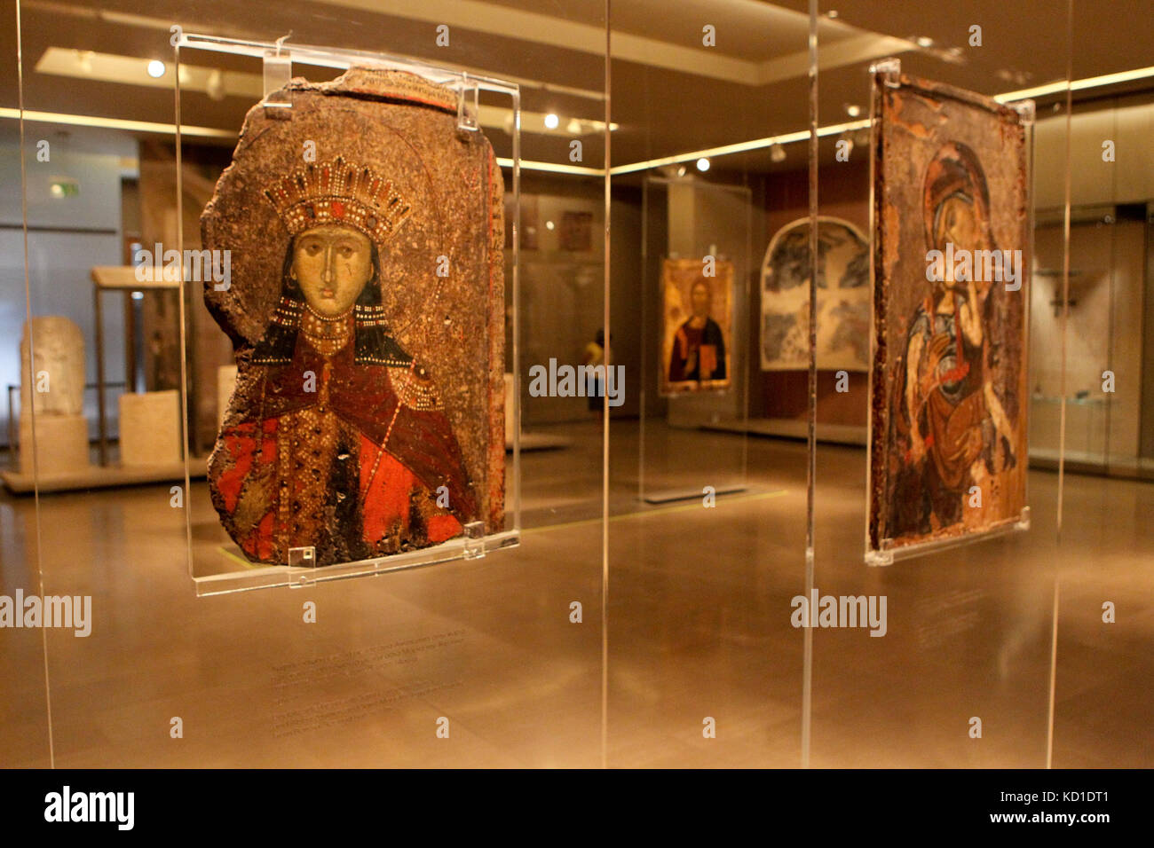 The Byzantine Museum in Athens, Greece Stock Photo - Alamy