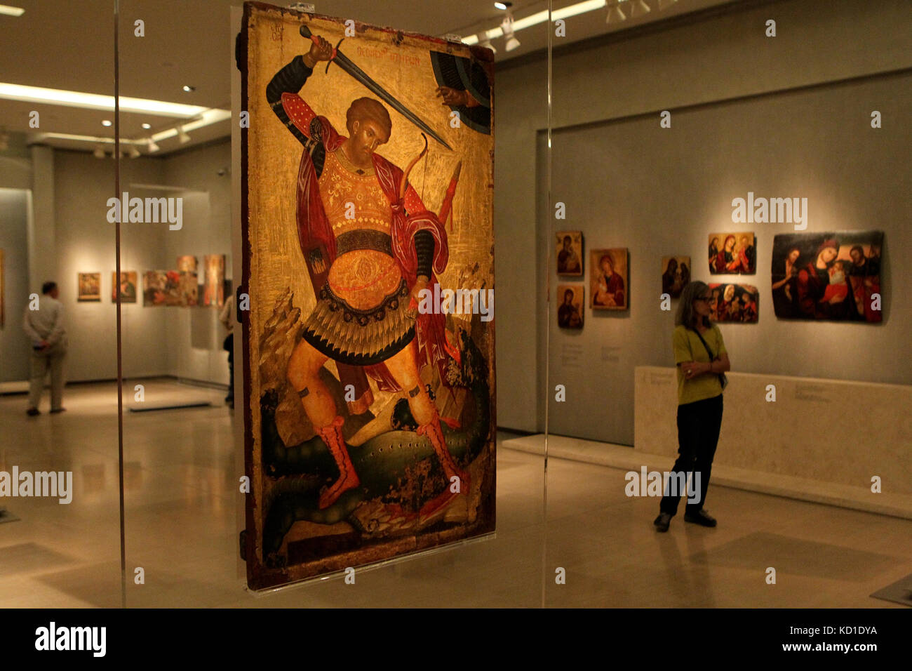 The Byzantine Museum in Athens, Greece Stock Photo - Alamy