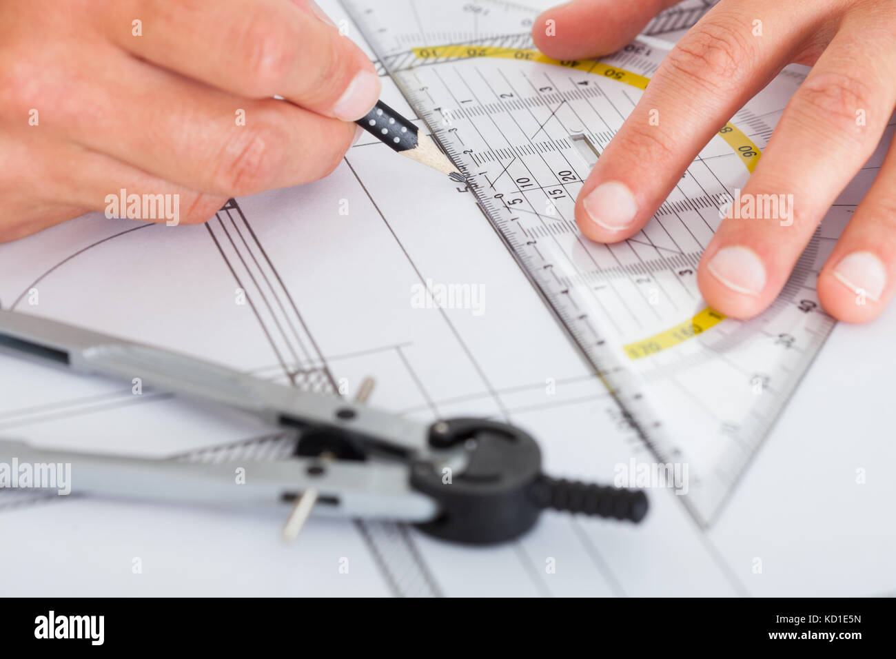 Draftsman drawing hi-res stock photography and images - Alamy