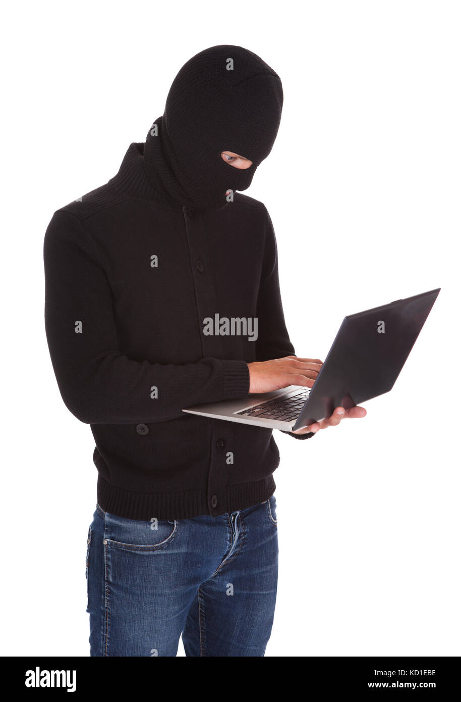 Portrait burglar computer hi-res stock photography and images - Alamy