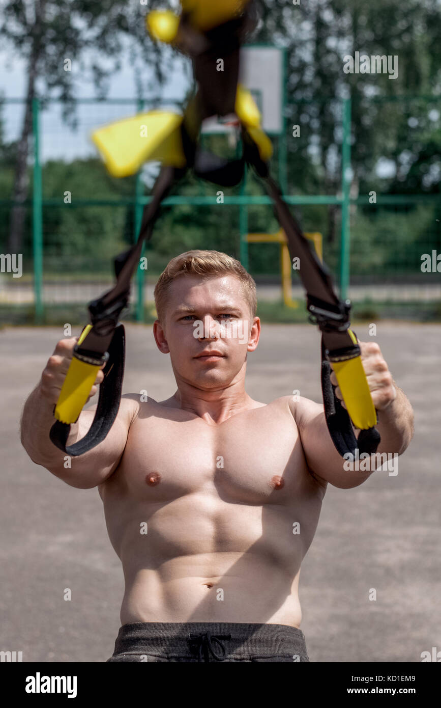 Pectoral muscles hi-res stock photography and images - Alamy