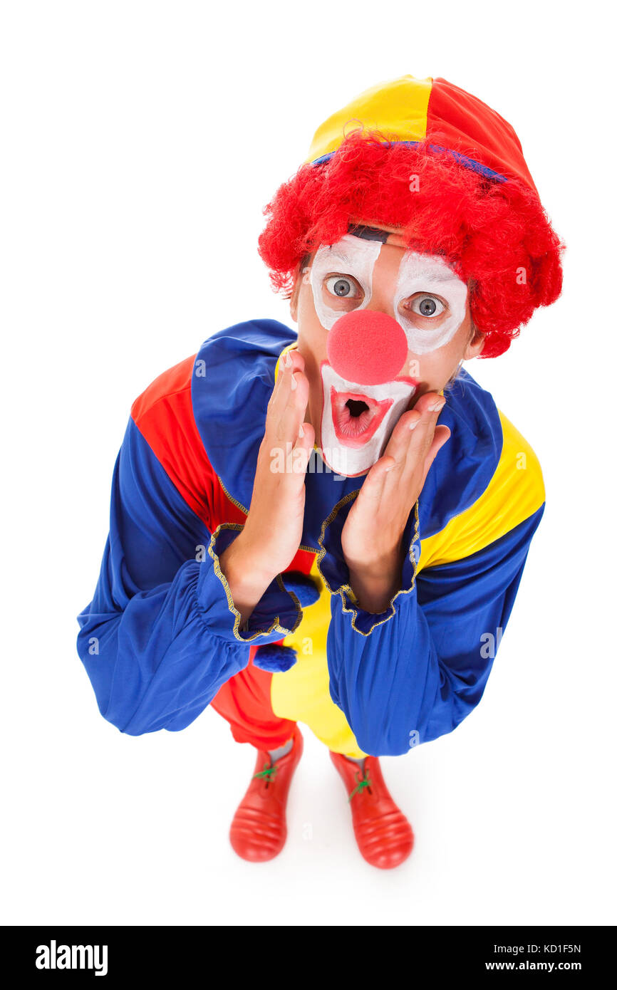 Surprised or shocked face Cut Out Stock Images & Pictures - Alamy