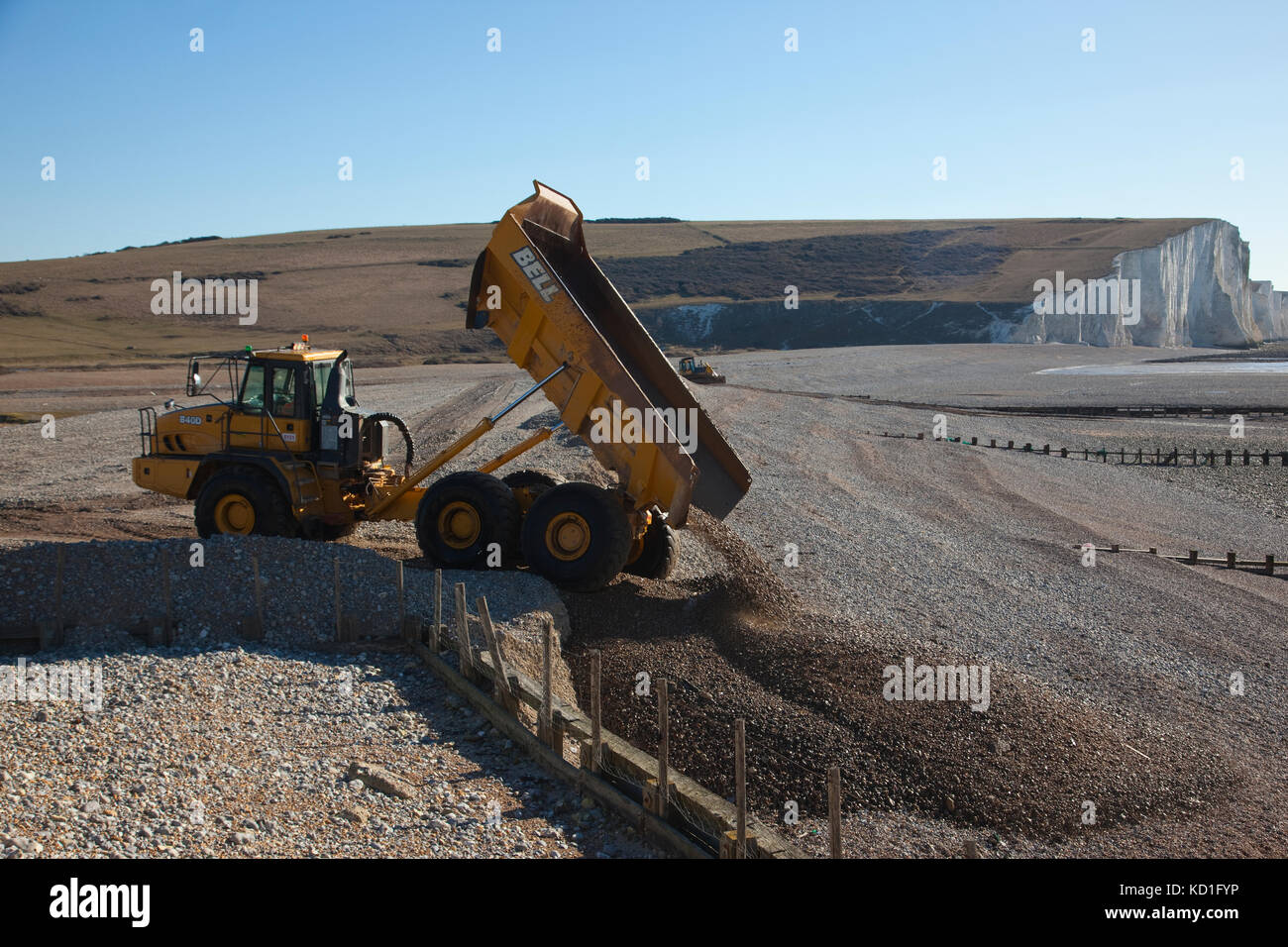 Cuckmere Estuary, Cuckmere Haven, area of flood plains in East Sussex ...